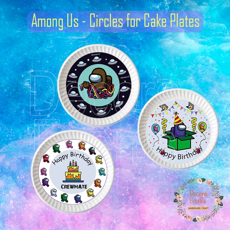 Among Us Digital Descarga EDITABLE Kit Party Decor - Etsy México
