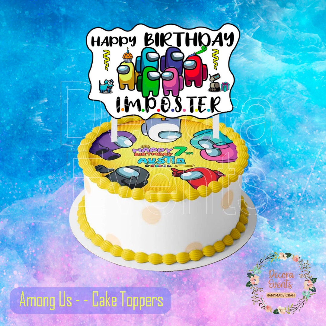 Among Us - Digital - EDITABLE Download - Kit Party Decor - - Etsy