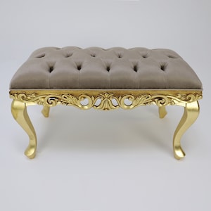 Set of Mirror and Bench, Entryway Bench With Mirror, Foyer Mirror and ...