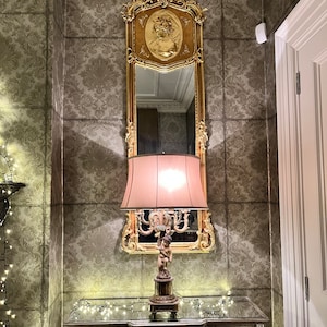 Handmade Gold Gilded French Mirror, Antique Baroque Style, 70-inch - Etsy
