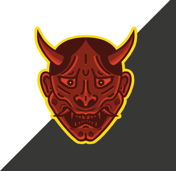 Red Hannya Mask