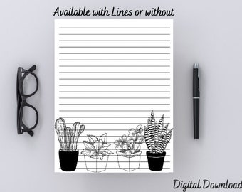 Black White Letter Writing - Etsy