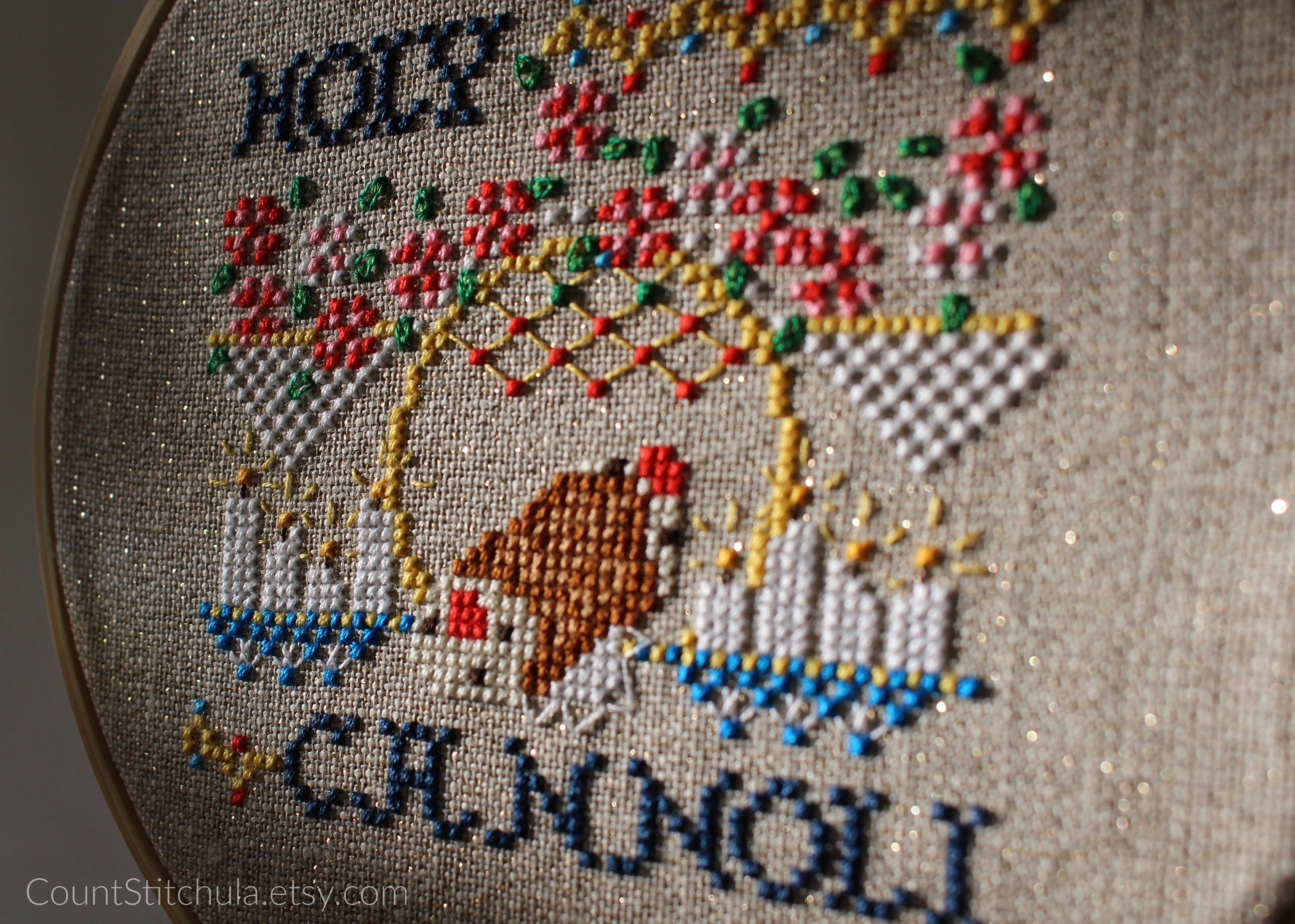 Holy Cannoli, PDF Pattern, Counted Cross Stitch, Digital Download ...