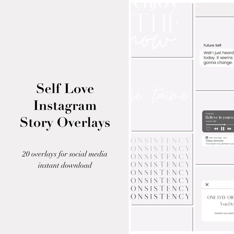 20 Instagram Story Overlays for Instant Download | Translucent ...