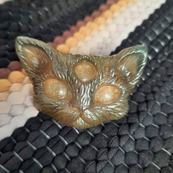 Cat Pin - Etsy