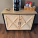 Farmhouse Coffee Bar Build Plans - Etsy