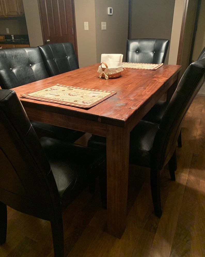 Dining Table Build Plans - Etsy