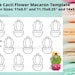 Seashell Macaron Template - Etsy