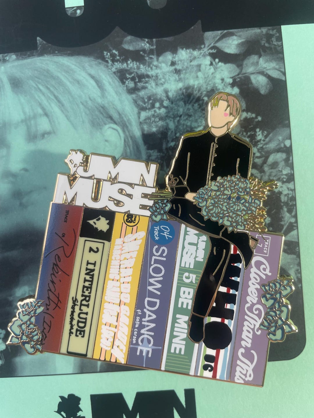 BTS Jimin 'MUSE' Hard Enamel Pin - Etsy