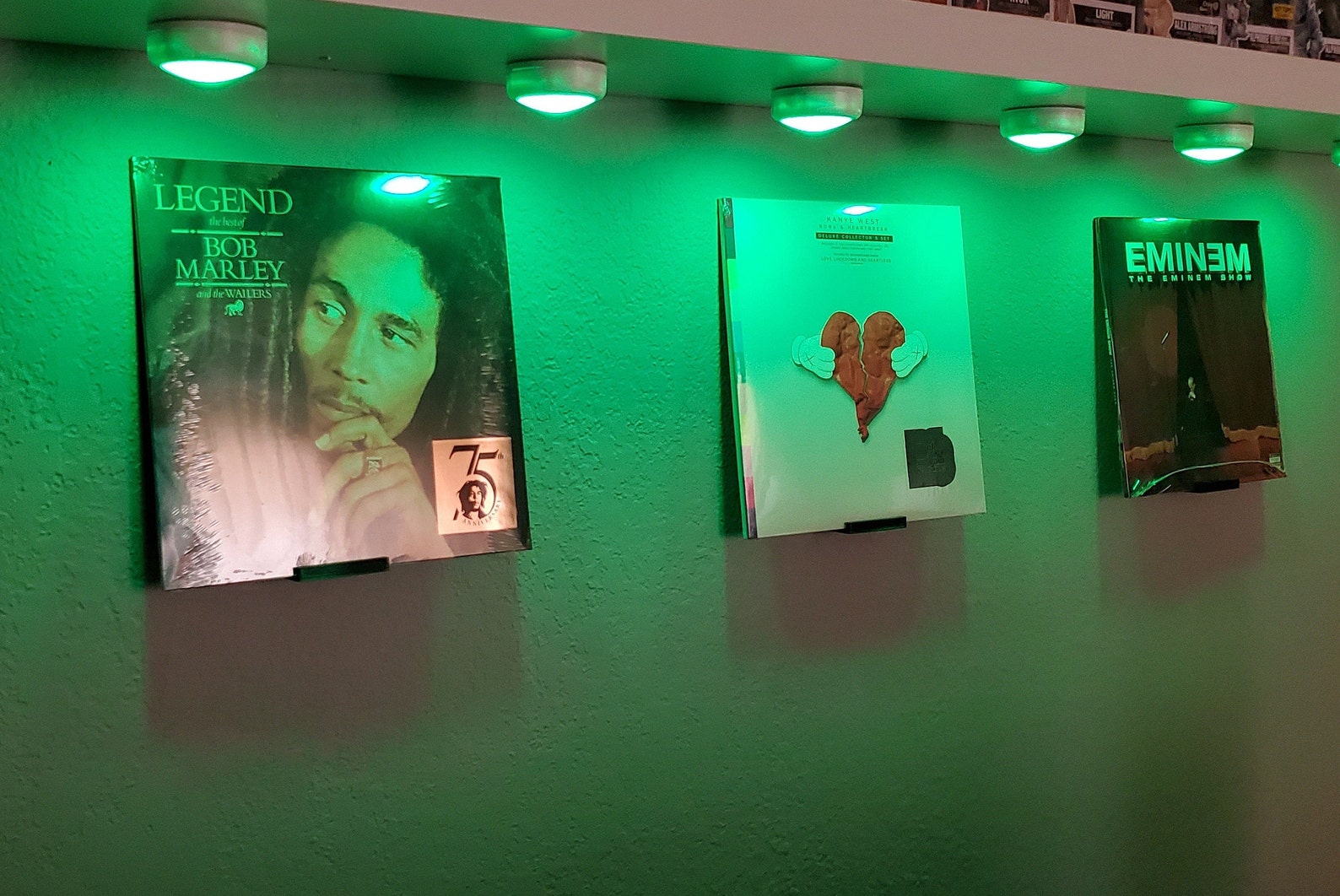 Vinyl Record Album Wall Mount Display | Etsy