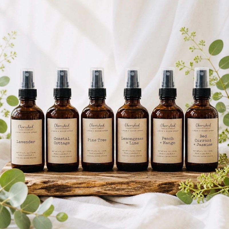 Glass Bottle Room Spray - Etsy