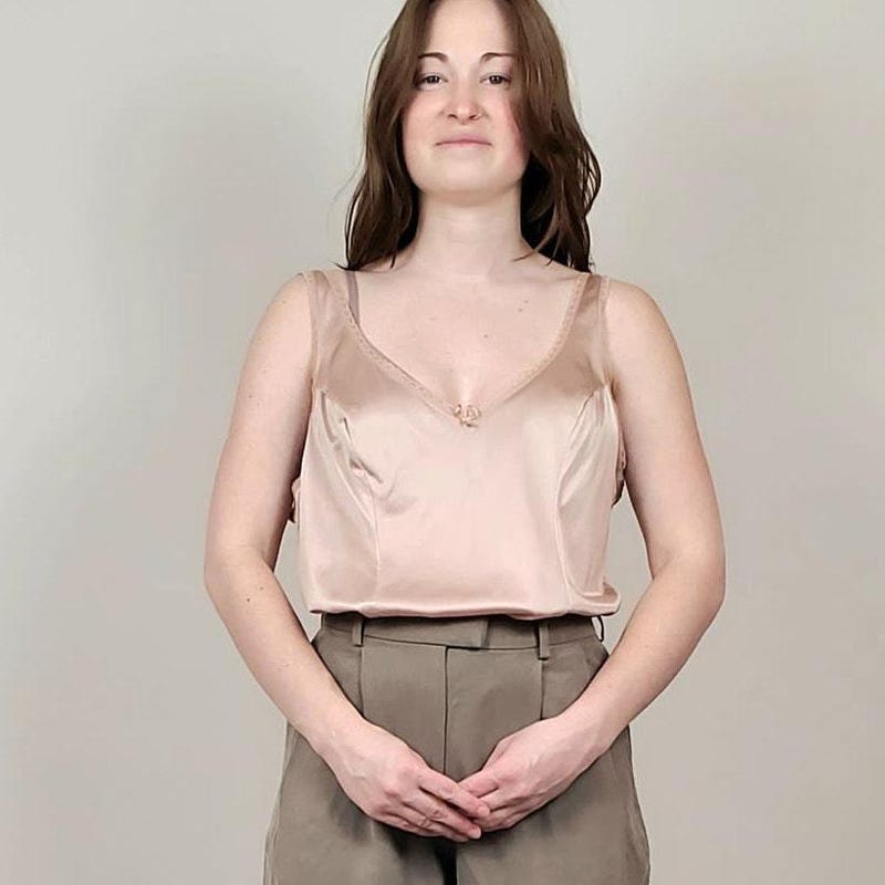 Nude Vintage Lingerie Etsy
