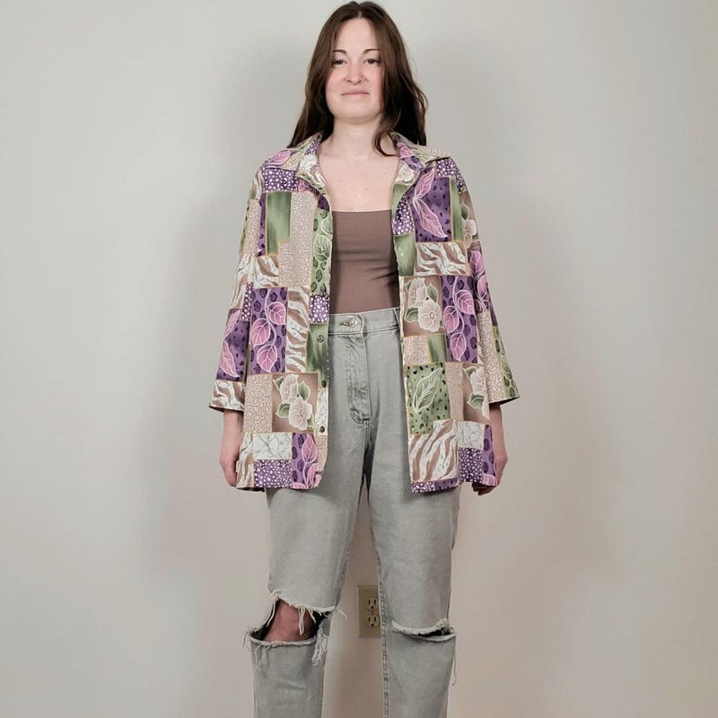 Vintage Leaf Button Up - Etsy