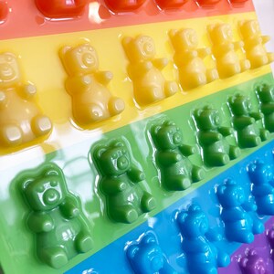 RAINBOW GUMMY BEAR 3D Wall Decor Pop Art / Rainbow Pride Resin Gummy ...