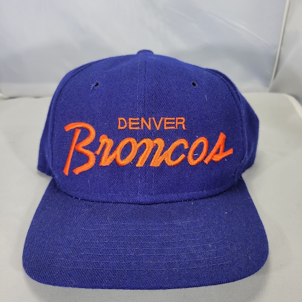 Denver Broncos Hat - Etsy