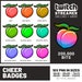 Peaches Twitch Sub Badge Bundle, Emote, Streamer Emoji, Cheer Badge ...