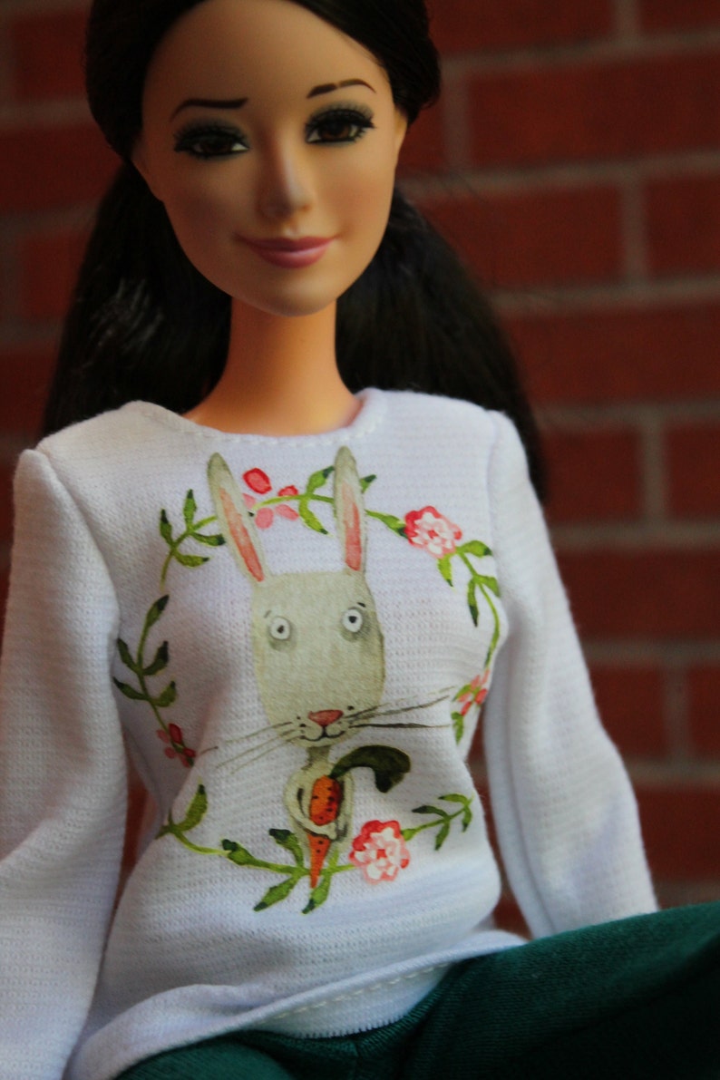 Handmade Clothes for Fashion Doll. Blouse and Leggings for - Etsy