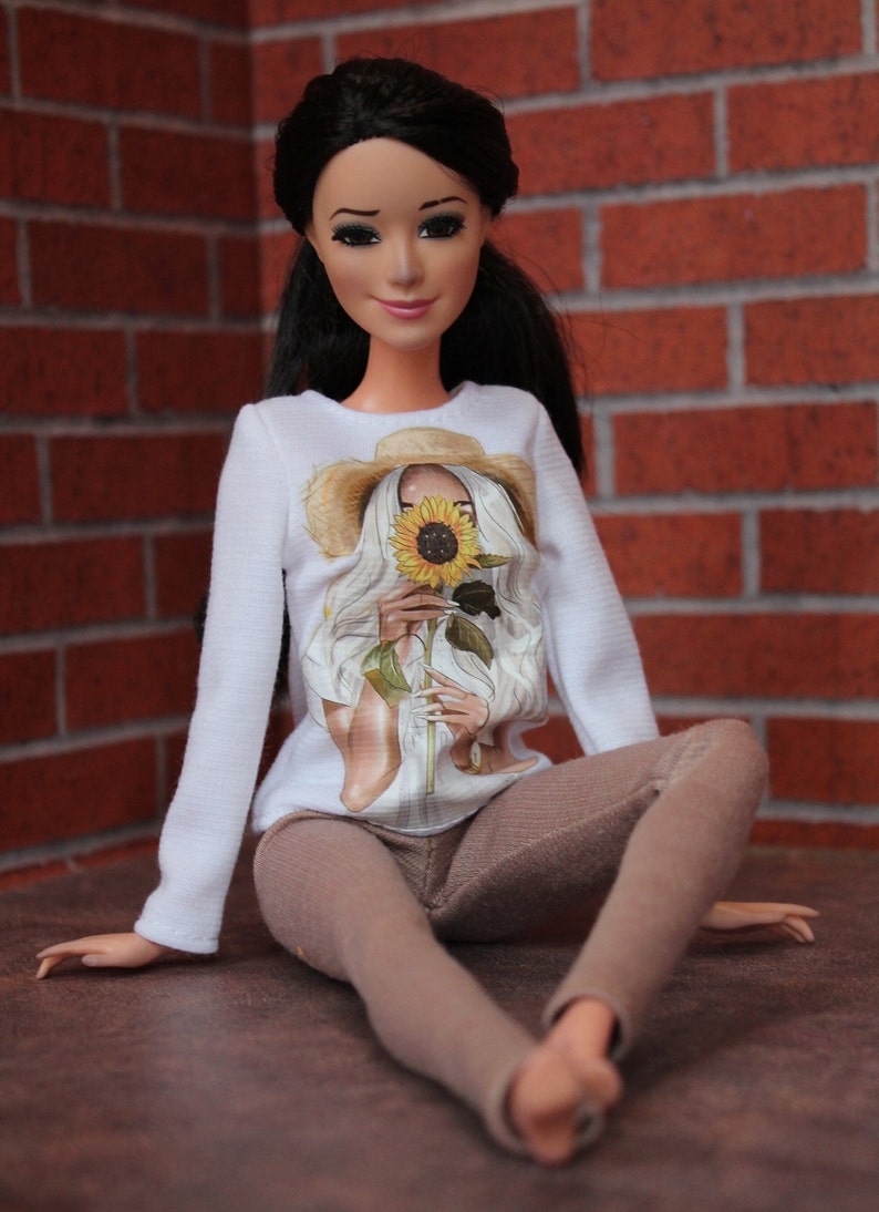 Handmade Clothes for Fashion Doll. Blouse and Leggings for - Etsy
