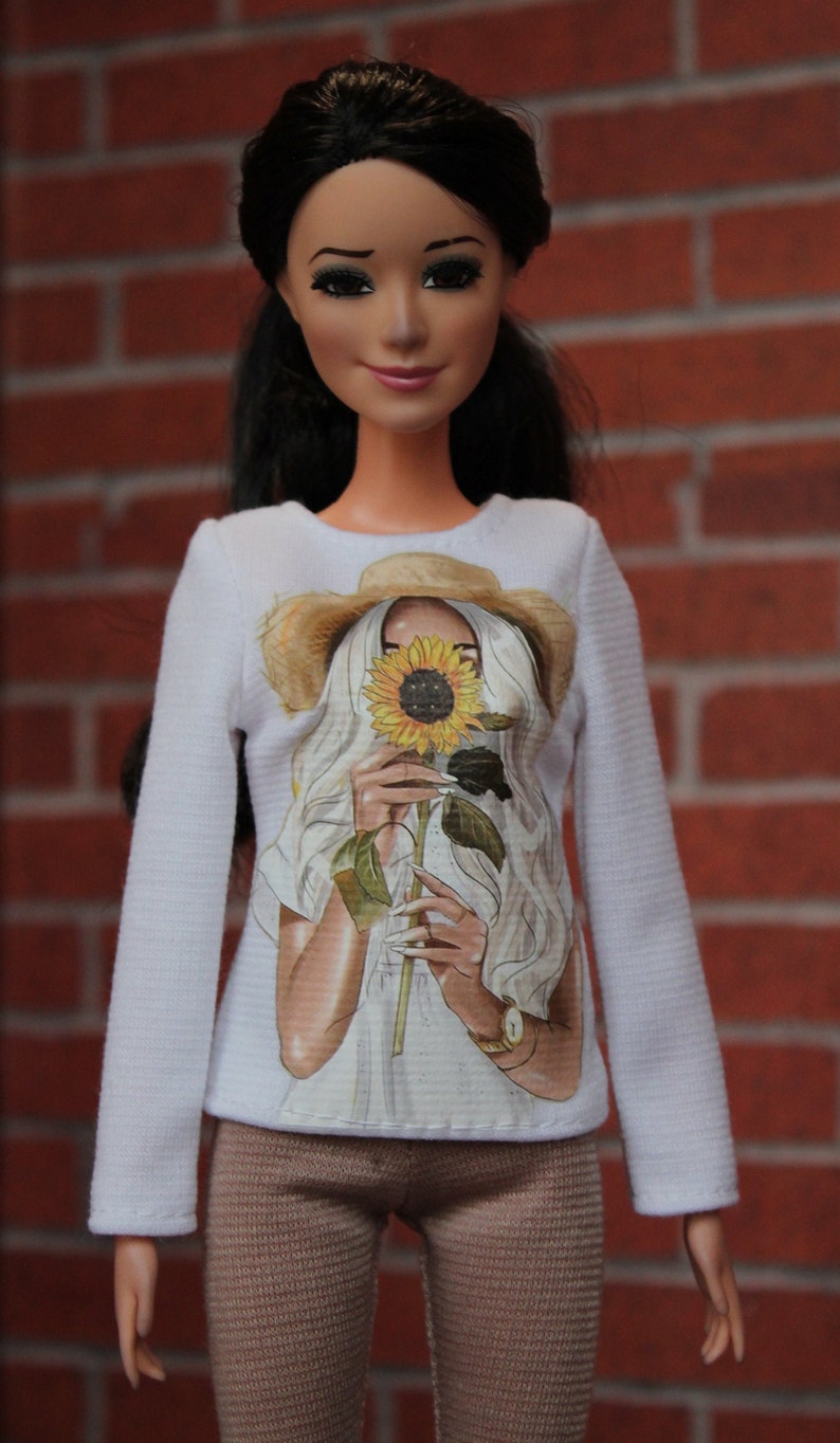 Handmade Clothes for Fashion Doll. Blouse and Leggings for - Etsy