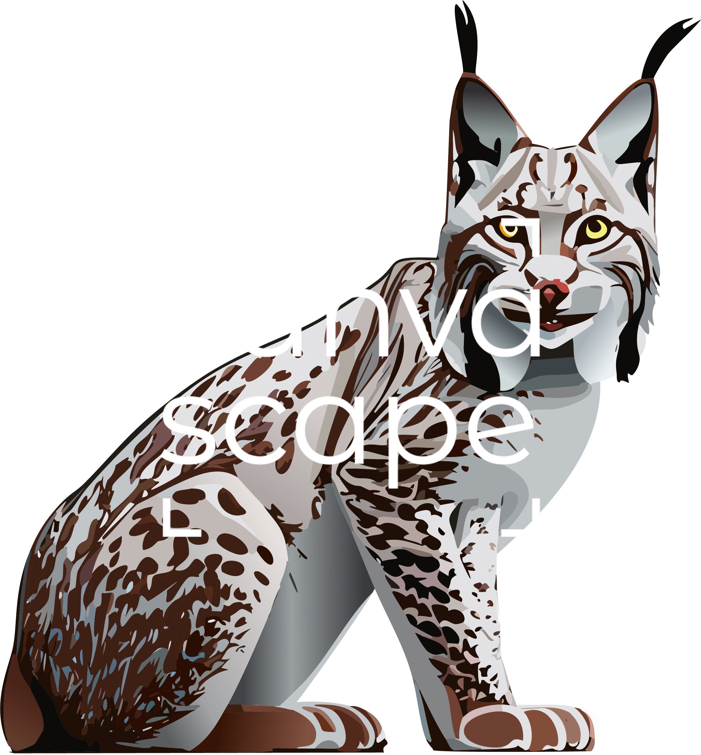 Animals Clipart, Arctic Animals, Digital Paper Craft, Silhouette ...