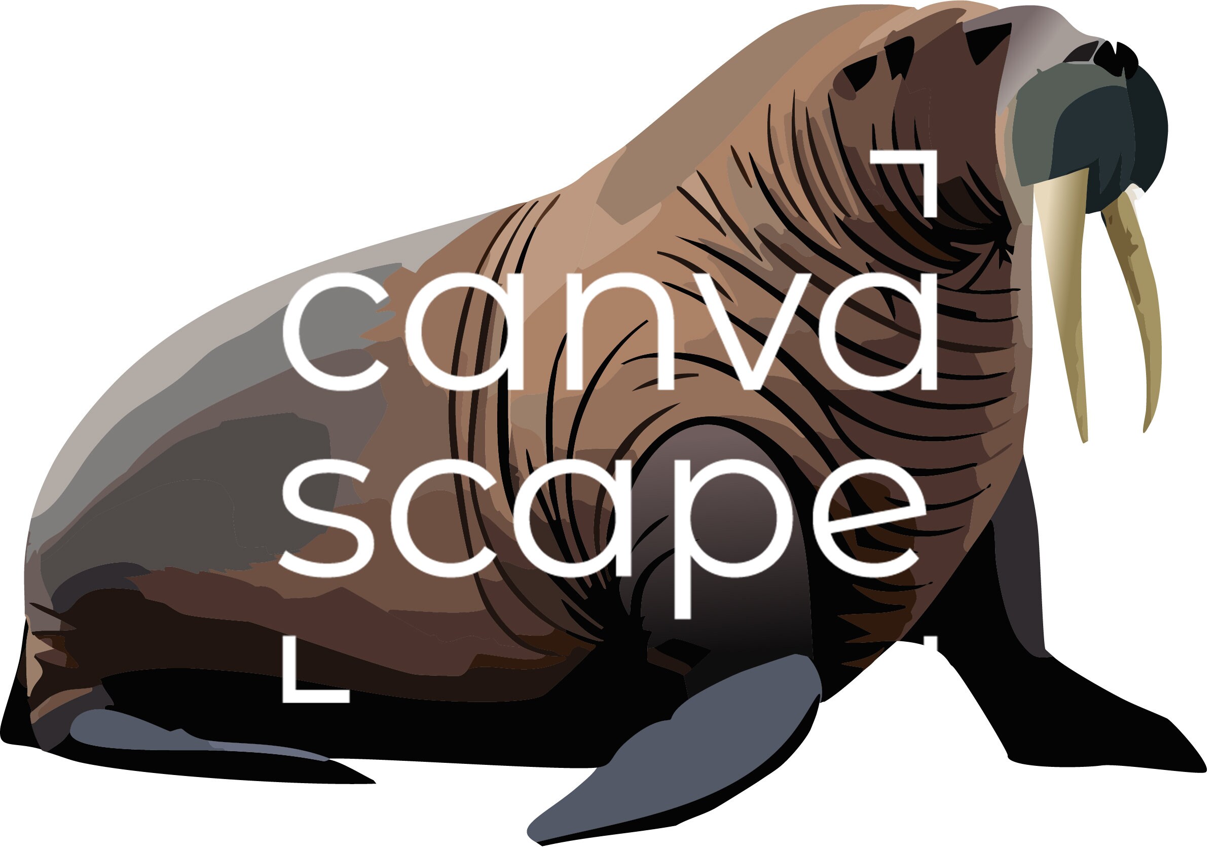 Animals Clipart, Arctic Animals, Digital Paper Craft, Silhouette ...