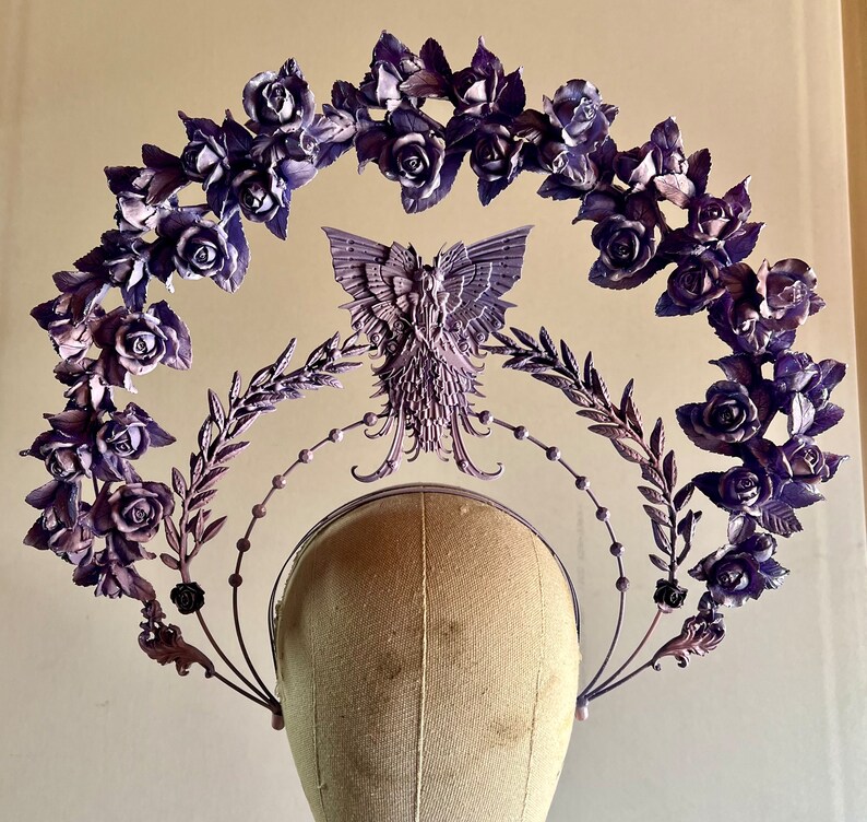 Lilac Fairy Resin Headpiece - Etsy
