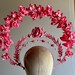 Pink Rose Headpiece - Etsy