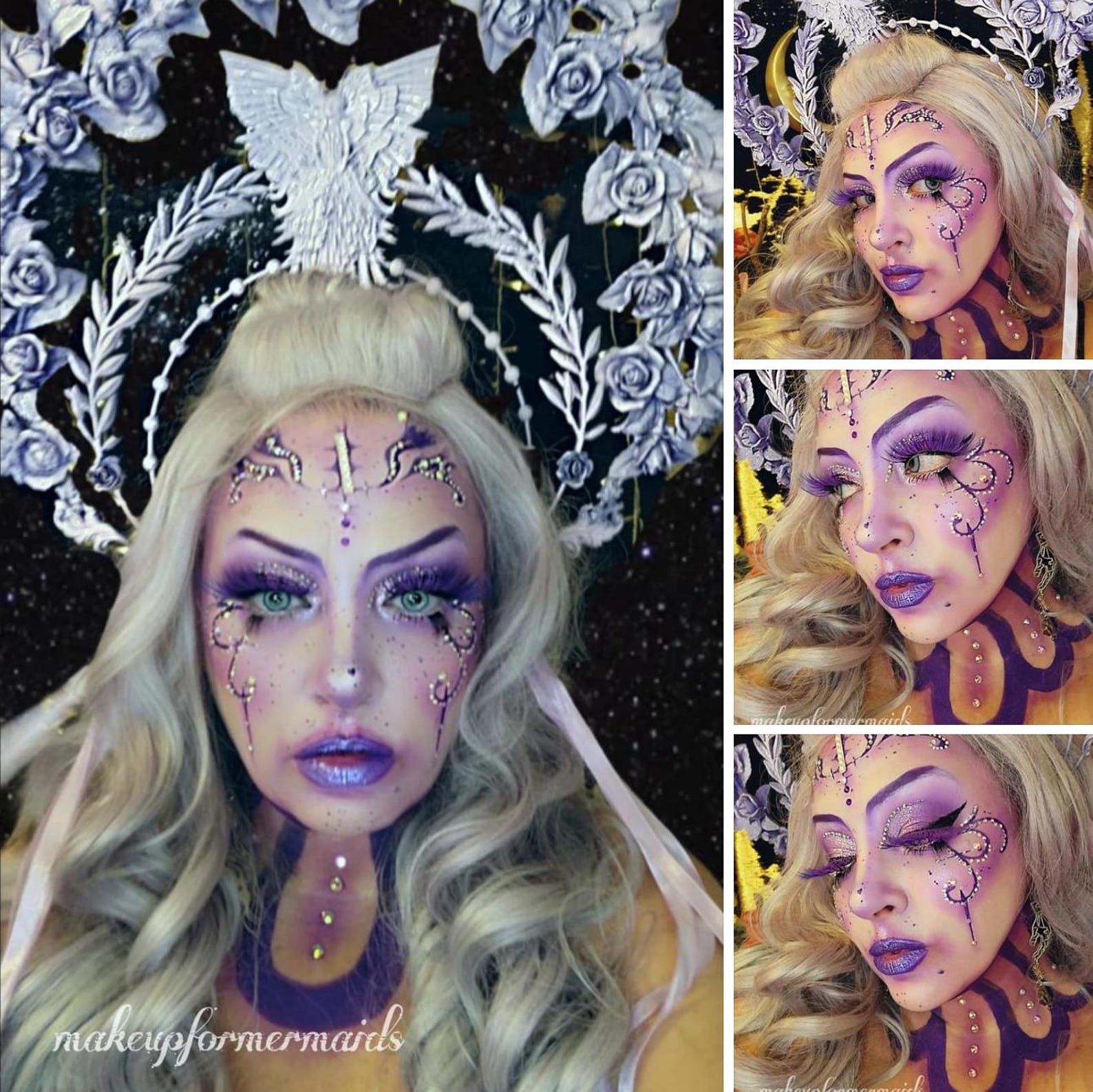 Lilac Fairy Resin Headpiece - Etsy