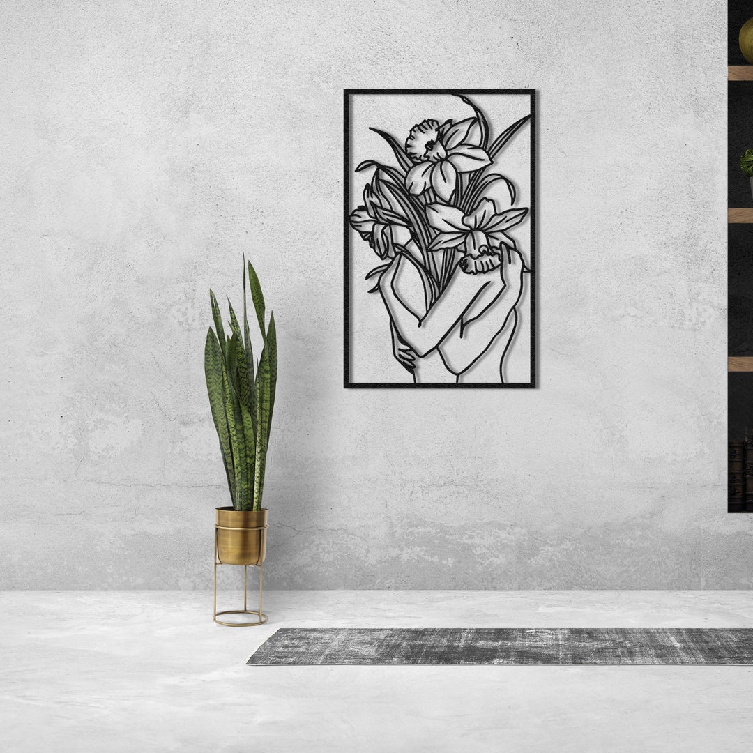 Metal Wall Decor, Metal Lovers Wall Decor, Women and Men Wall Decor ...