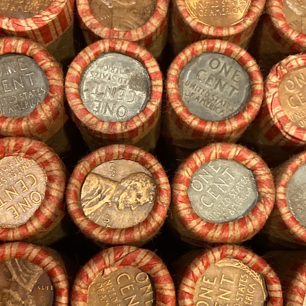 Wheat Penny Rolls - Etsy