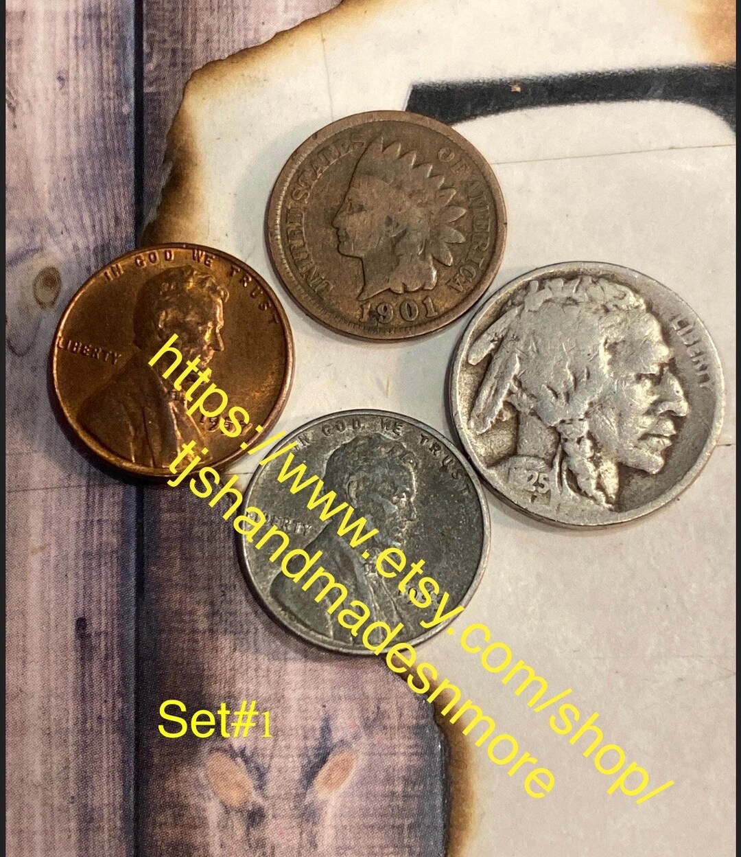 Vintage USA Coin Lot 4 Coins See Description - Etsy