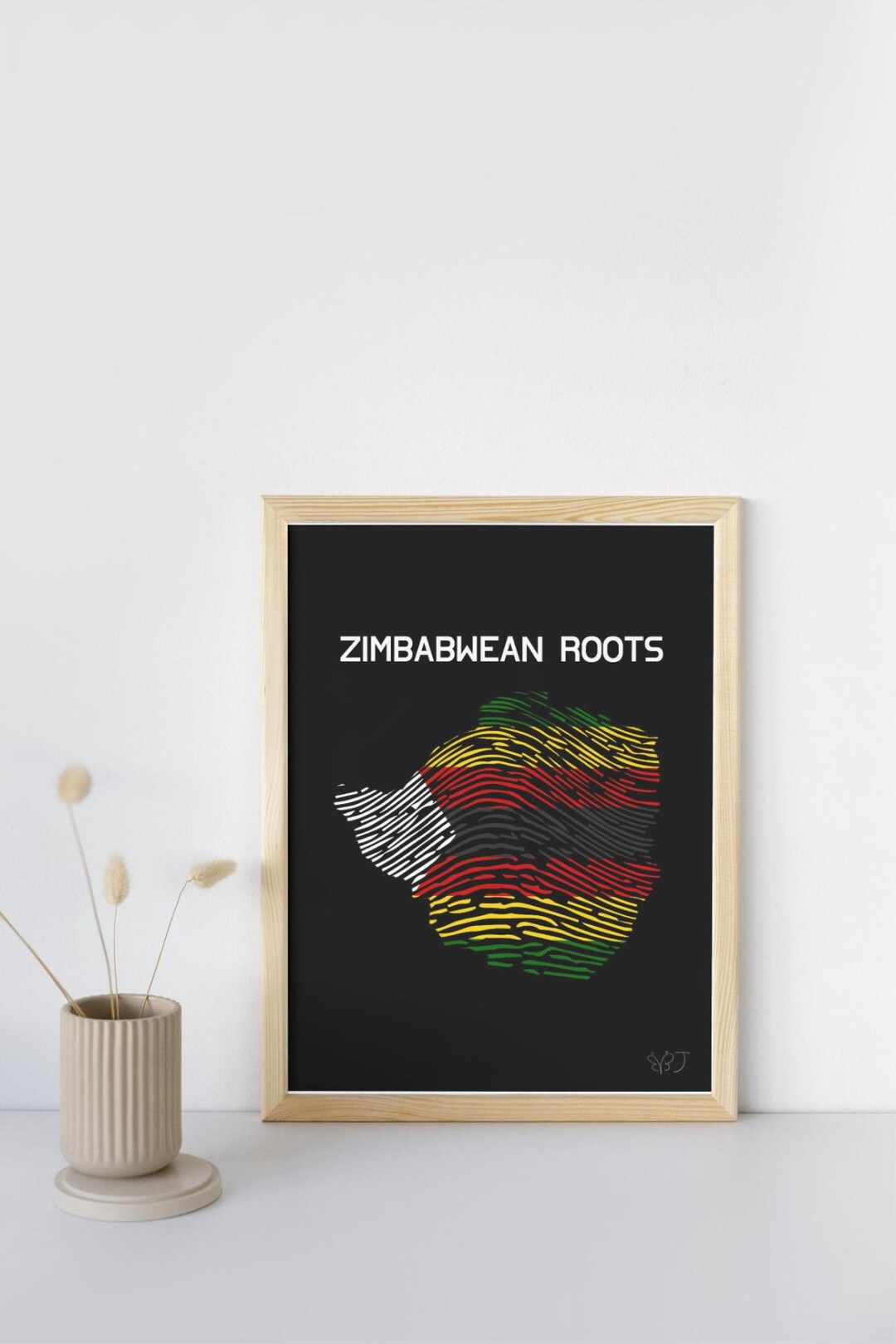 Zimbabwe Map Poster, Zimbabwe Poster Gifts, Africa Home Decor, Digital ...