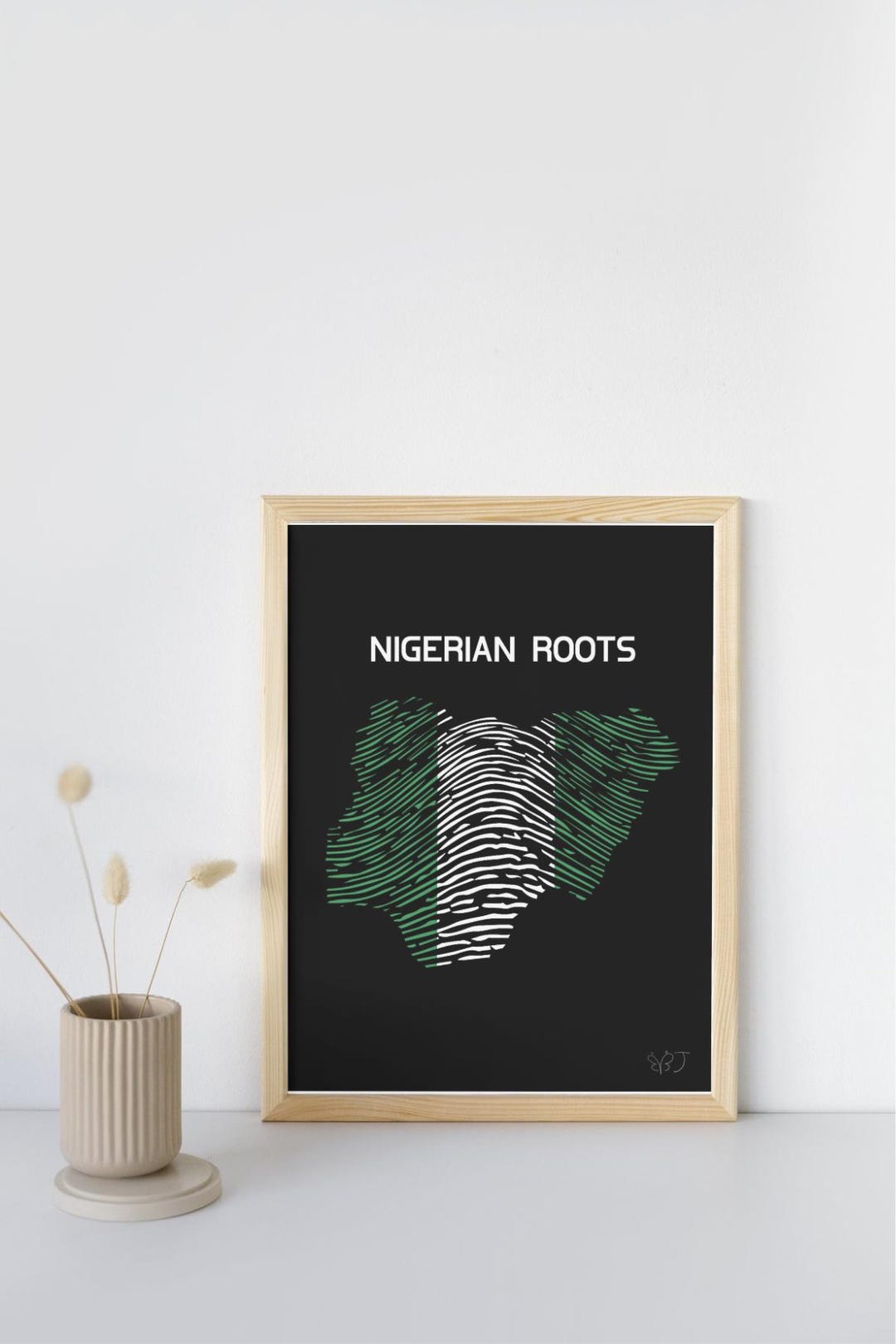 Nigeria Map Poster, Nigeria Poster Gifts, Africa Home Decor, Digital ...