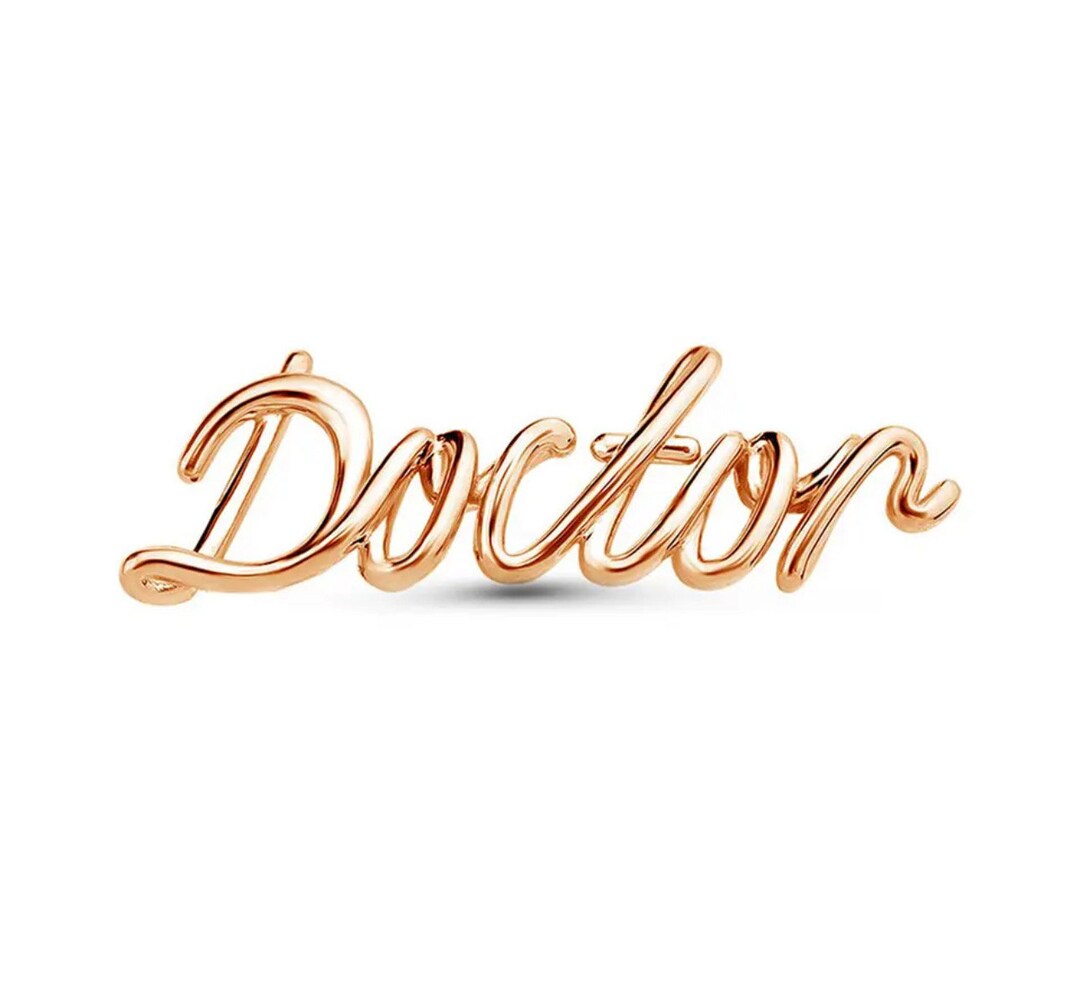 Personalised Doctor Brooch Medical Pin Workwear Brooches Nurse - Etsy