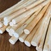 Debarked Wood Sticks Thin Macrame Hanging Dowel Different Sizes for ...