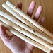Debarked Wood Sticks Thin Macrame Hanging Dowel Different Sizes for ...