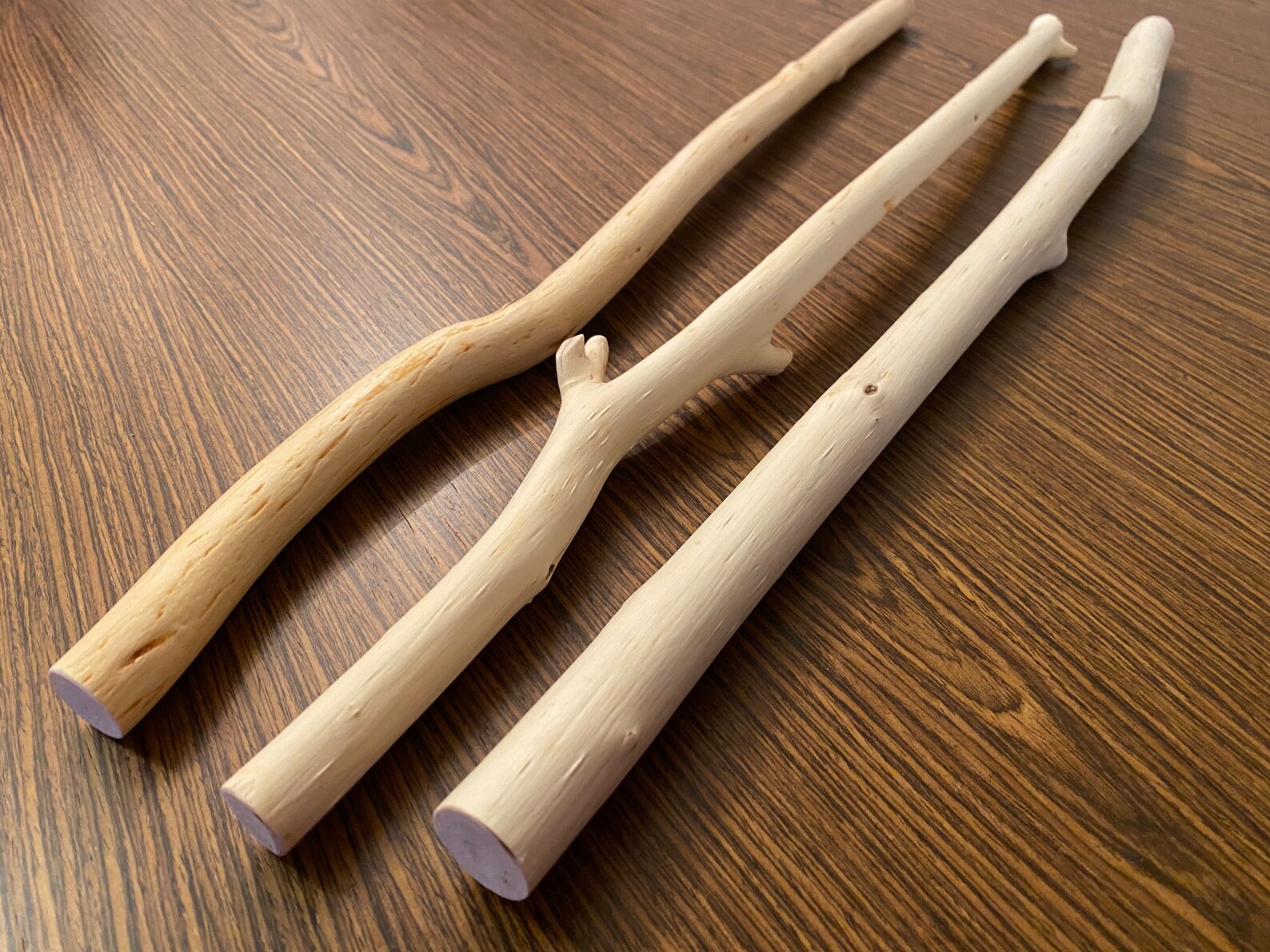 Curved 18 Ft Stick Macrame Hanging Dowel Peeled Wood Sticks - Etsy