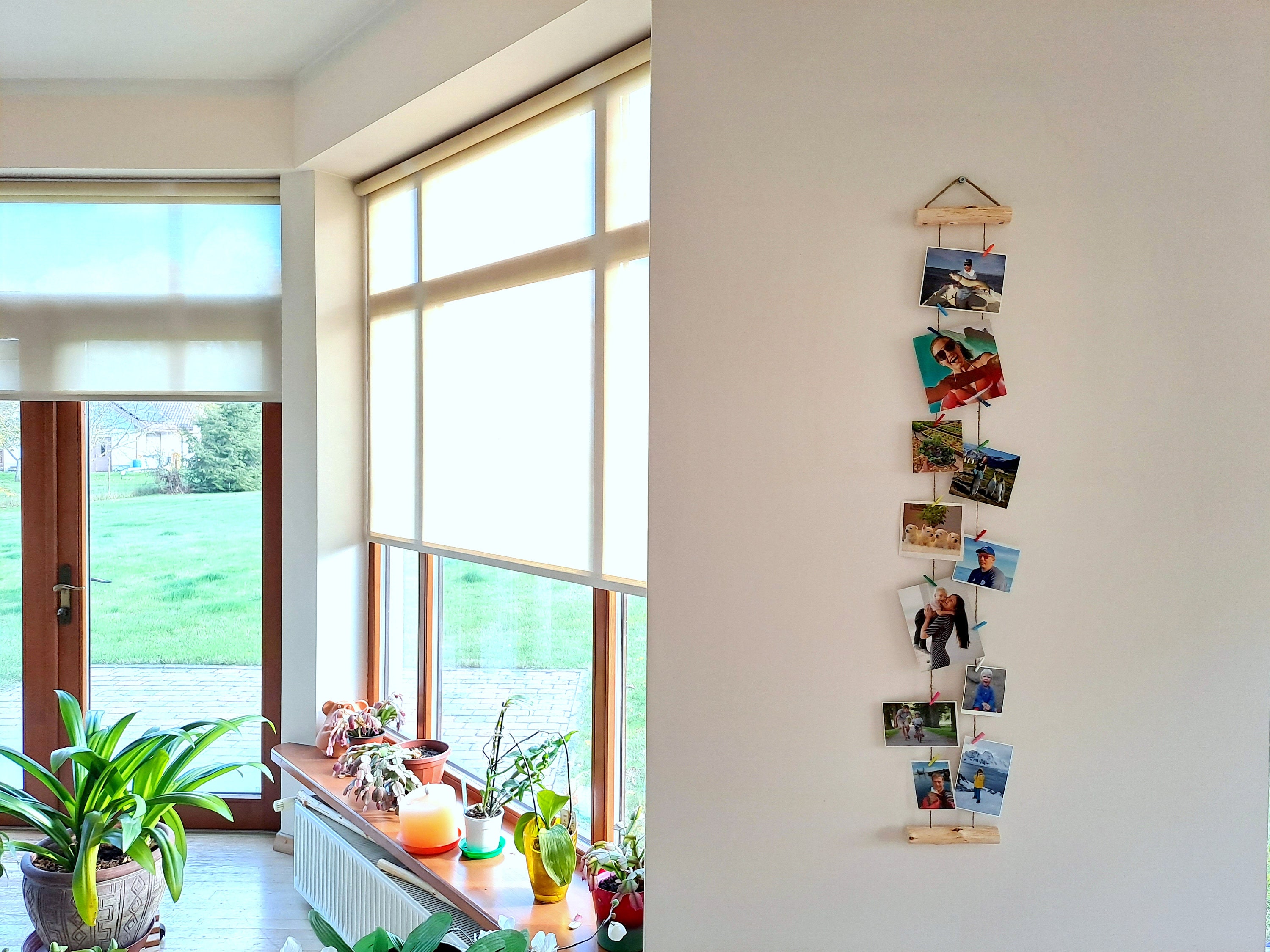 Photo Memory Frame Wall Decor Twine Photo Display With Mini - Etsy