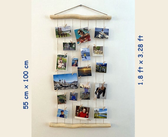 Photo frame with pegs store