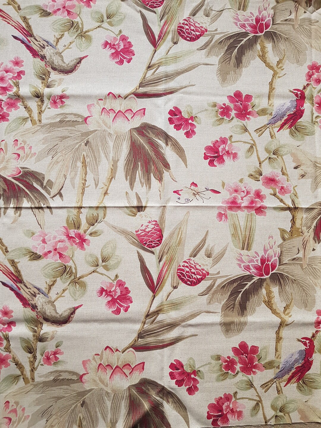 Warwick - Kingsburgh (vintage) - Designer Upholstery Fabric Remnant - 1 ...