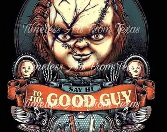 Chucky Good Guy Png - Etsy