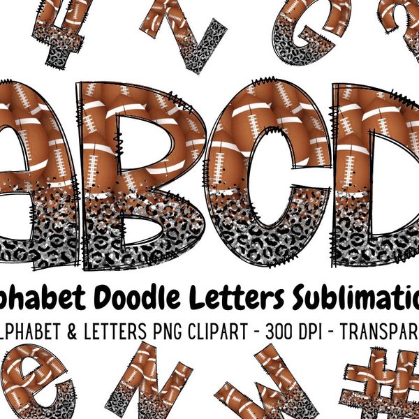 Glitter Football Numbers Png - Etsy