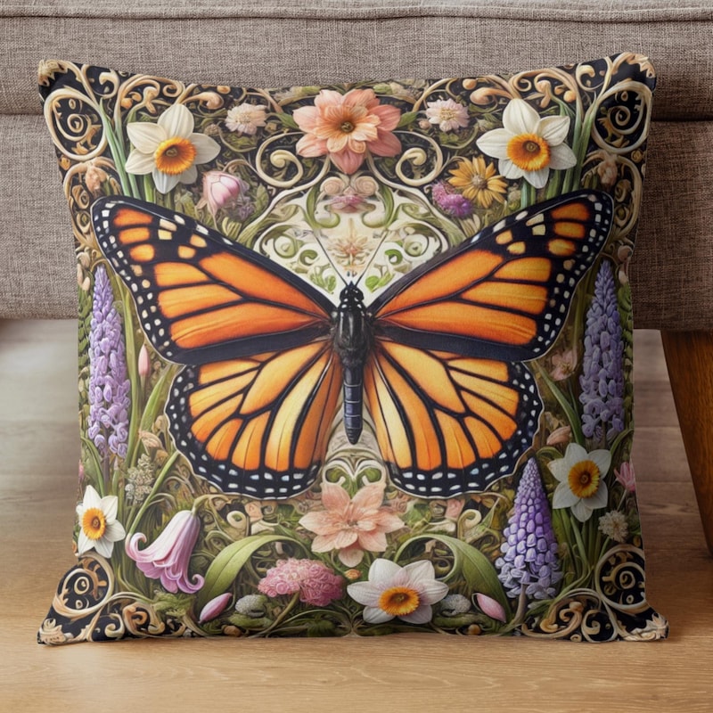 Outdoor Monarch Pillows - Etsy
