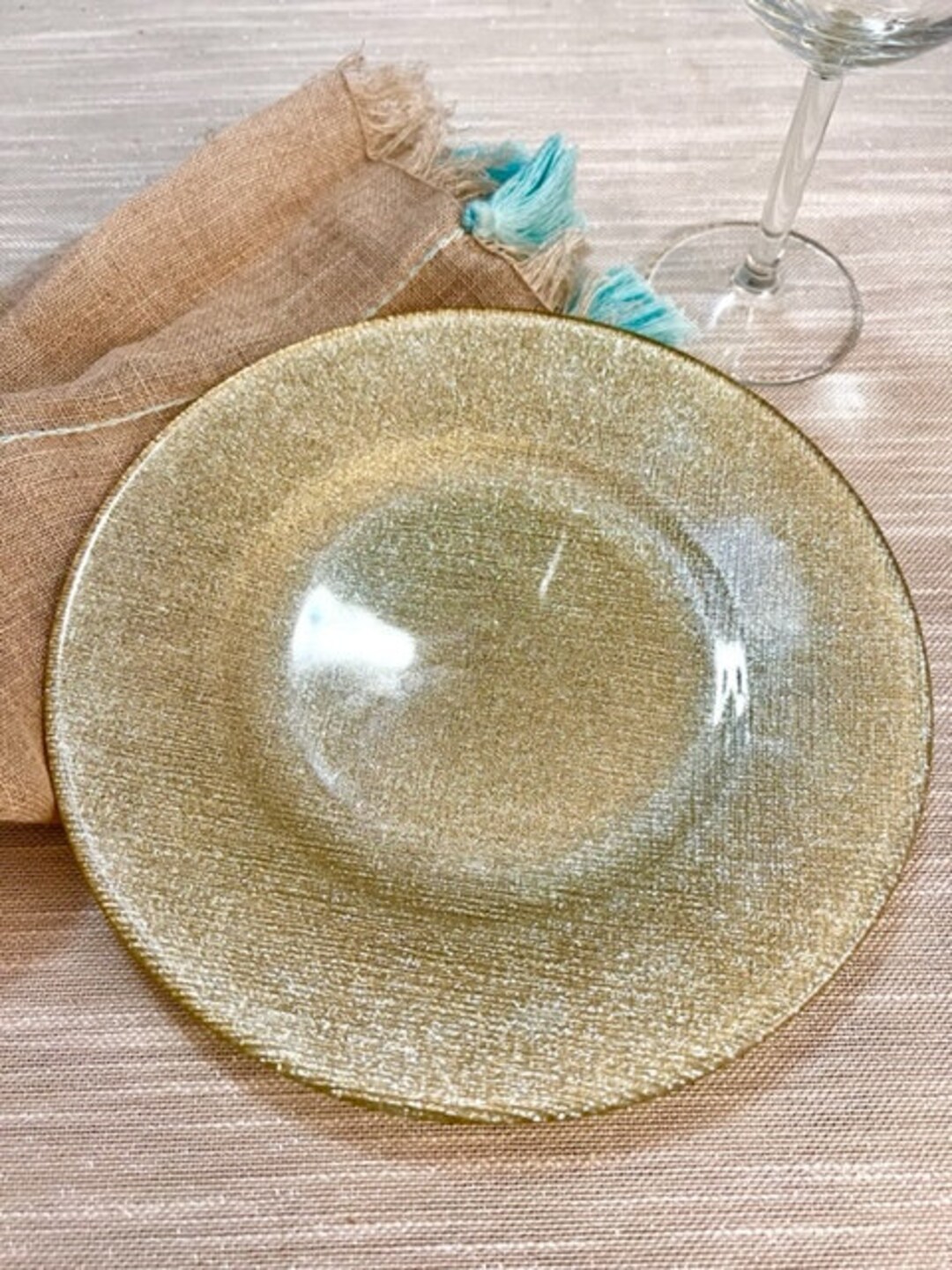 Set of 4 Gold Appetizer Plate ,desert Plate - Etsy