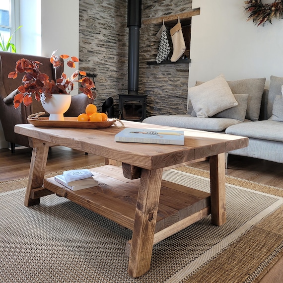 Rustic chic coffee table store