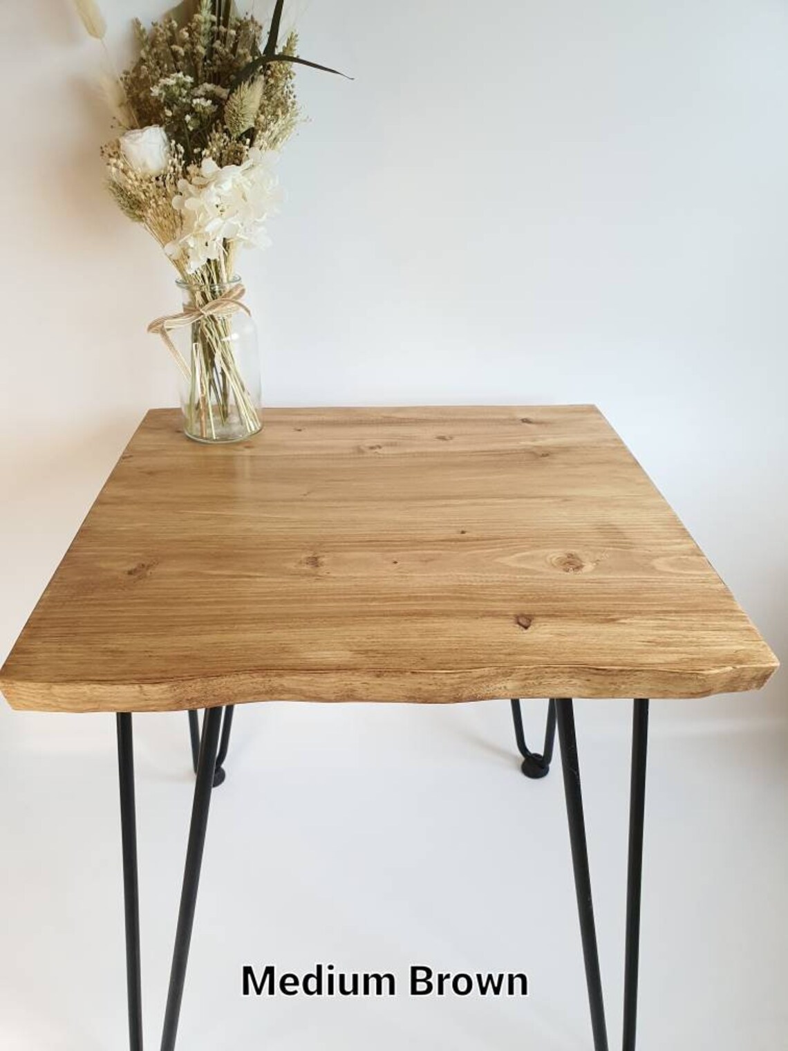 Waney / Live Edge Coffee Table Rustic Solid Wood / Walnut / | Etsy UK