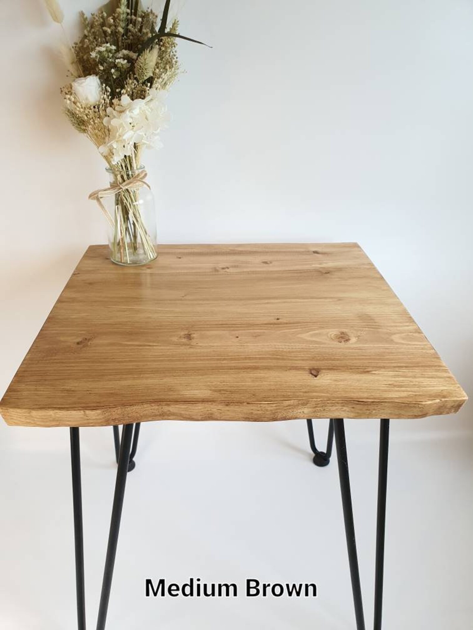 Waney / Live Edge Coffee Table Rustic Solid Wood / Walnut / | Etsy UK