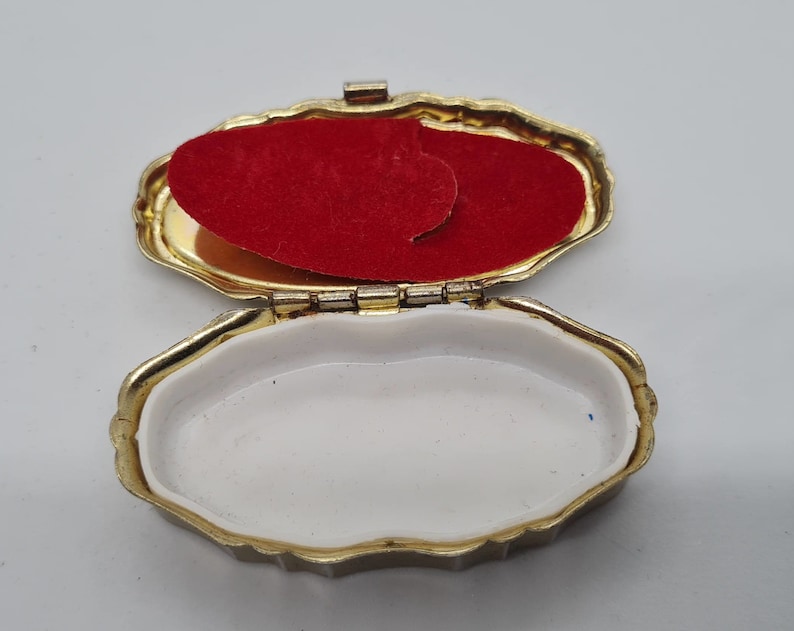 Vintage Souvenir Colarado Moose Badge Compact Trinket Ring Pill Snuff ...