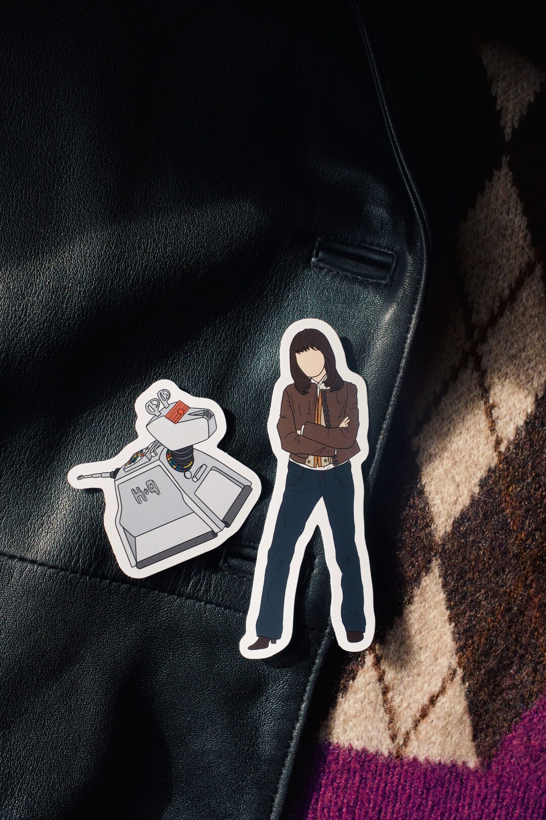 Sarah Jane Smith and K9 Stickers - Etsy UK