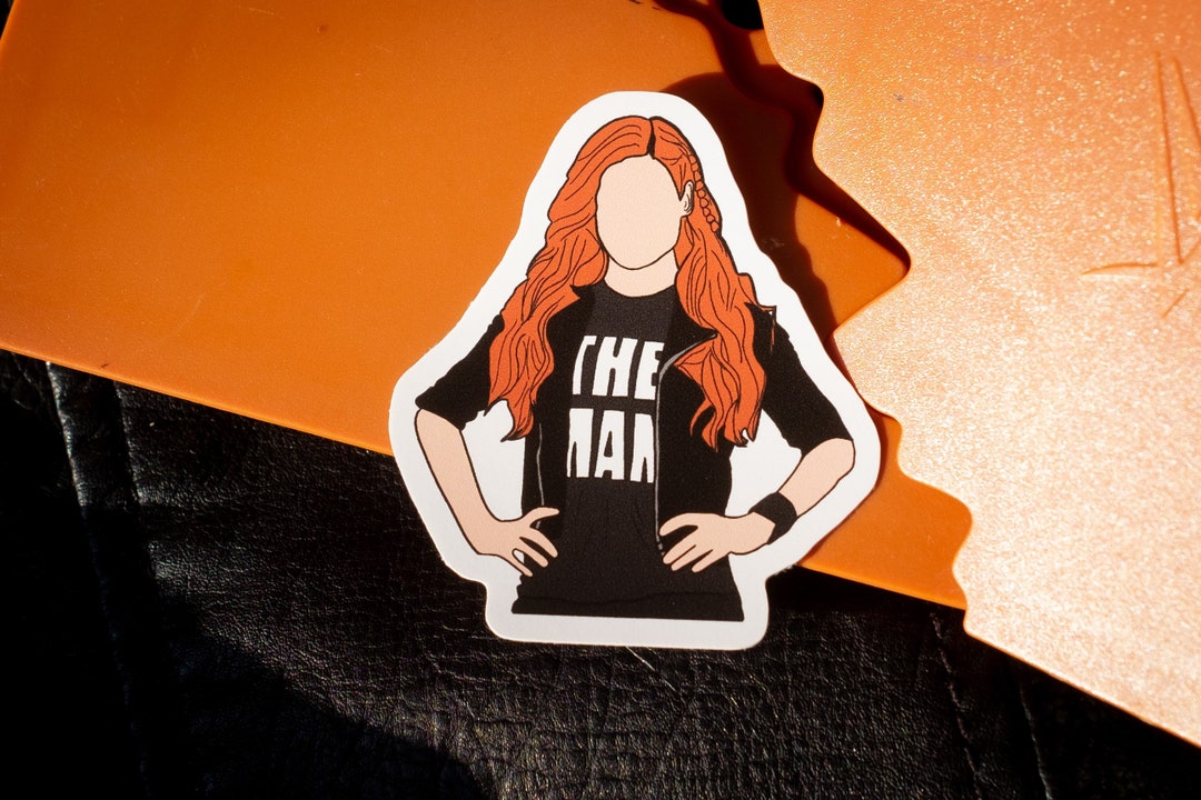 Becky Lynch the Man Sticker - Etsy